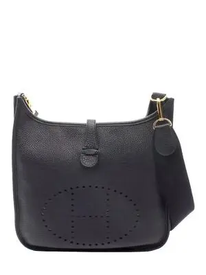 Hermès 29 Clemence Evelyne Iii Crossbody Bag - Black