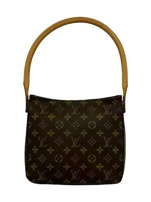 LOUIS VUITTON Monogram Looping Mm Shoulder Bag - Brown