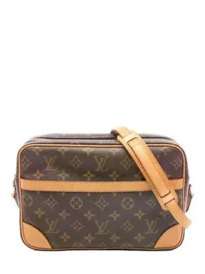 LOUIS VUITTON Monogram Trocadero 27 Crossbody Bag - Brown