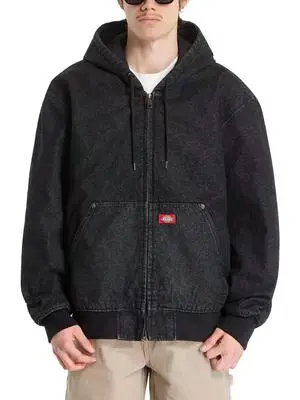 Dickies Hooded Denim Jacket - Black