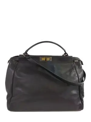 Fendi Peekaboo Tote Bag - Black