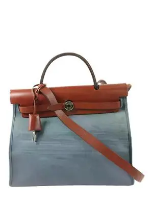 Hermès Herbag Tote Bag - Blue