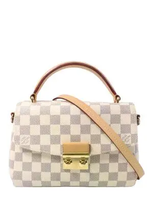 LOUIS VUITTON Croisette Two-way Handbag - White