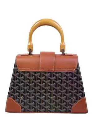 Goyard Saigon Structured Handbag - Brown