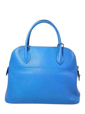 Hermès 31 Bolide Tote Bag - Blue