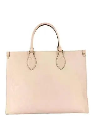 LOUIS VUITTON Monogram Empreinte Giant Mm Onthego Tote Bag - Neutrals