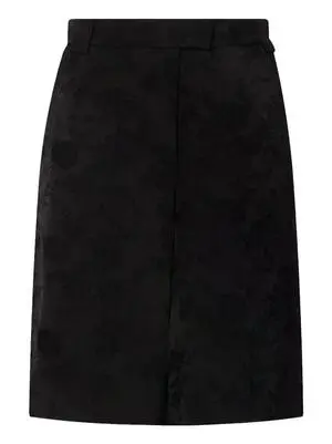 Liu Jo Jacquard Bermuda Shorts - Black