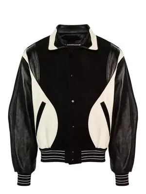 Andersson Bell Robyn Panelled Bomber Jacket - Black