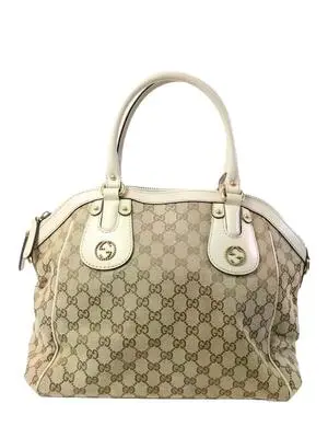 Gucci Gg Canvas Shoulder Bag - Neutrals