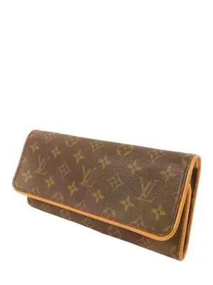 LOUIS VUITTON Gm Pochette Twin Shoulder Bag - Brown