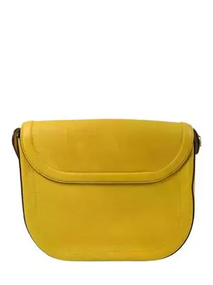 Fendi Roma Chiodo Shoulder Bag - Yellow
