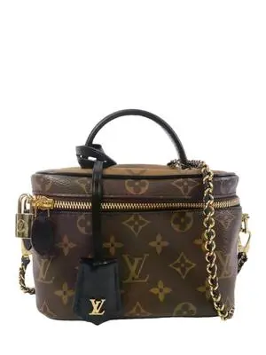 LOUIS VUITTON Monogram Vanity Pm Bag - Brown