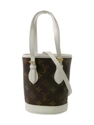 LOUIS VUITTON Nano Bucket Tote Bag - Brown