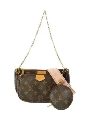 LOUIS VUITTON Multi Pochette Accessoires Monogram Shoulder Bag - Brown