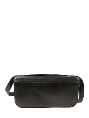 Balenciaga Leather Gossip Bb Shoulder Bag - Black