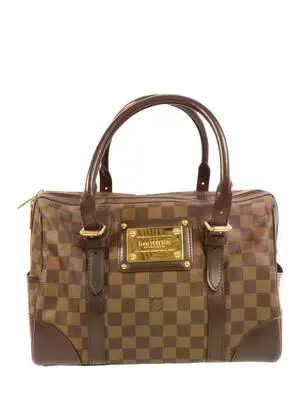 LOUIS VUITTON Damier Berkeley Handbag - Brown