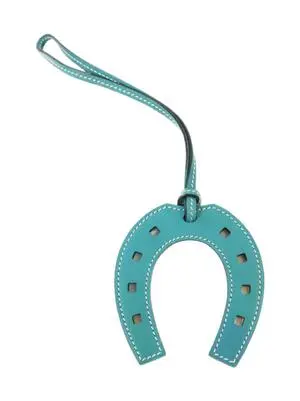 Hermès Paddock Horse Shoe Charm - Blue