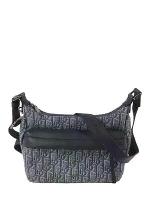 Dior Small Oblique Rider Shoulder Bag - Blue