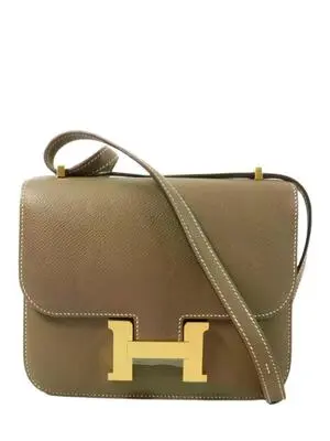 Hermès Constance Epsom Shoulder Bag - Neutrals