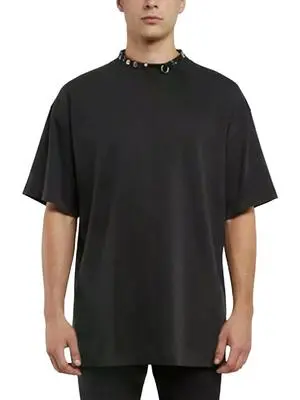 Balenciaga Distressed T-shirt - Black