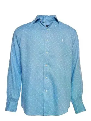 Polo Ralph Lauren Linen Shirt - Blue