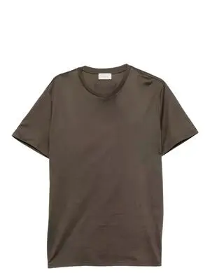 LOW BRAND Crew-neck T-shirt - Green