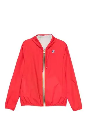 K-WAY Hooded Zip-up Jacket - Red