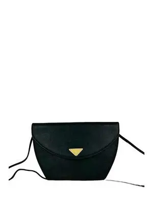 Saint Laurent Calf Leather Crossbody Bag - Black