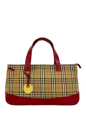 Burberry Nova Check Tote Bag - Neutrals