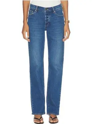 Rolla's Meg Straight Jeans - Blue