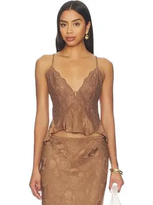 Ronny Kobo Danielle Top - Brown
