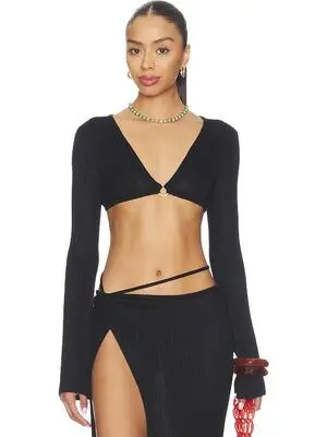 FLOOK THE LABEL Inga Top - Black