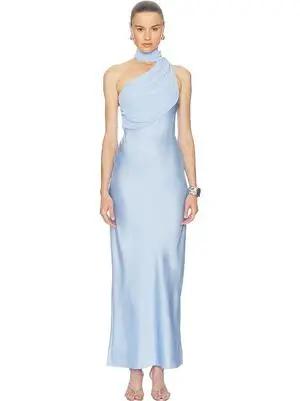 Amanda Uprichard Myra Dress - Baby Blue