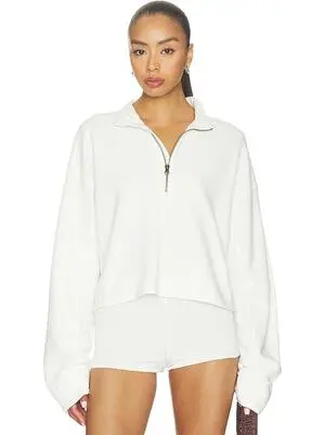 Free People X We The Free Celeste Quarter Zip - Ivory