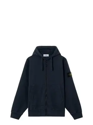 Stone Island Organic Cotton Zip-up Hoodie - Multicolor