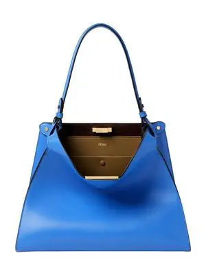 Fendi Way Medium Leather Shoulder Bag - Multicolor