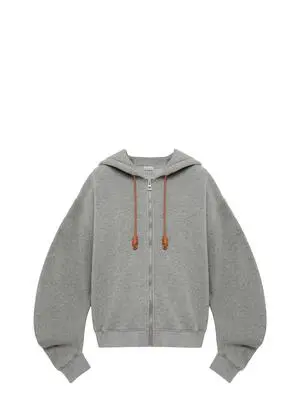 Loewe Flamenco Cotton And Cashmere Blend Sweatshirt - Gray