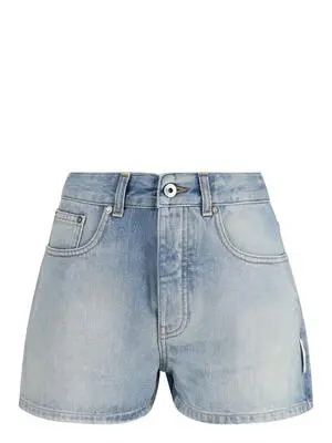 Off-White Doll Denim Shorts - Blue