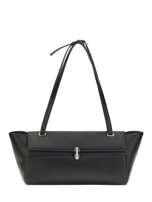 Savette Symmetry Trapeze Shoulder Bag - Black