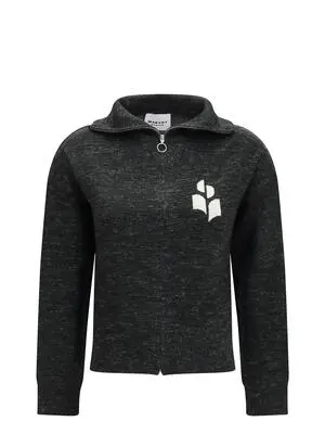 ISABEL MARANT ÉTOILE ISABEL MARANT ETOILE Coxy High-Neck Zip-Up Sweatshirt