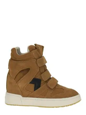 Isabel Marant Étoile High-top Wedge Sneakers - Brown