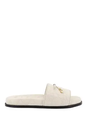 Dior Cannage Quilted Leather Sandals - Multicolor