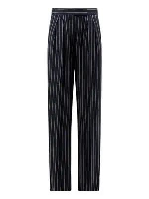 Max Mara MAX MARA Striped Wide Leg Trousers Multicolor