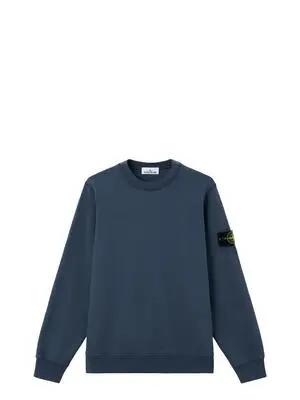 Stone Island Stone Island Men Cotton Sweatshirt With Side Logo Patch Multicolor