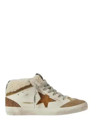 GOLDEN GOOSE Mid Top Sneakers - Nude