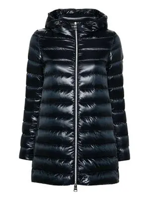 Herno Hooded Puffer Coat - Black