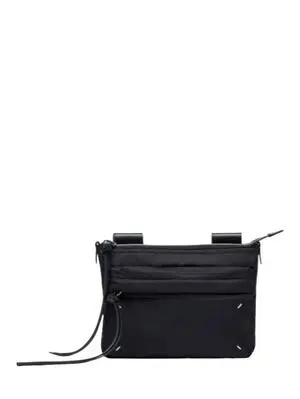 MAISON MARGIELA Zip-up Crossbody Bag - Black