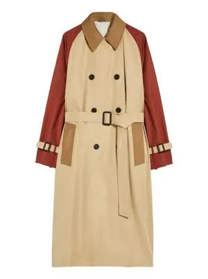 Max Mara Double-breasted Trench Coat - Nude