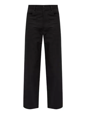 Dries Van Noten Tailored Trousers With Belt Loops - Black