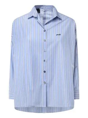 Pinko Striped Long Sleeve Shirt - Blue